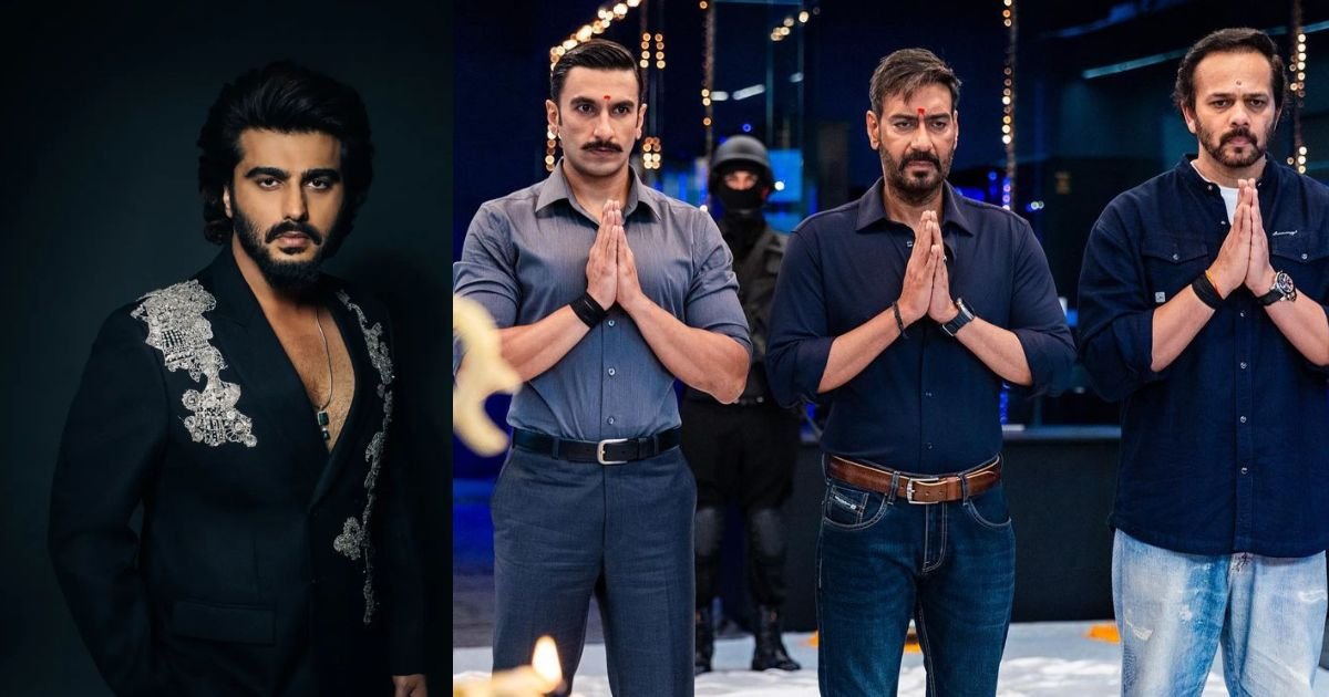 Singham again Villain Revealed: Arjun Kapoor Takes enters rohit shetty ...