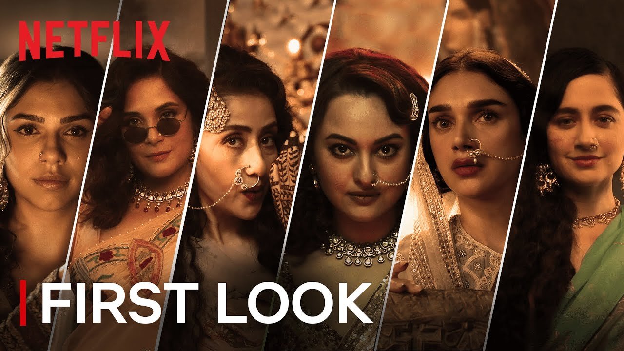 heeramandi first look: Sonakshi, Manisha, Aditi, Richa Transport ...