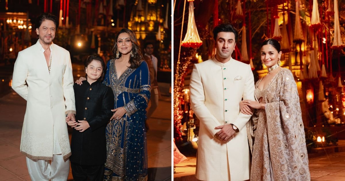 SRK to Ranbir-Alia: Bollywood dazzles at Anant Ambani & Radhika ...