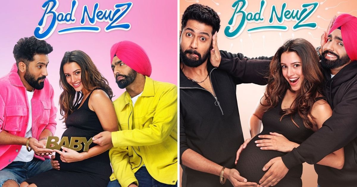 bad newz trailer: Vicky Kaushal, Triptii Dimri & Ammy Virk will make ...