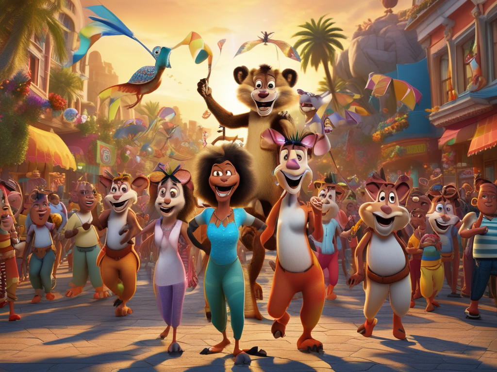Madagascar Summer Party Debuts at Motiongate Dubai: An Immersive ...
