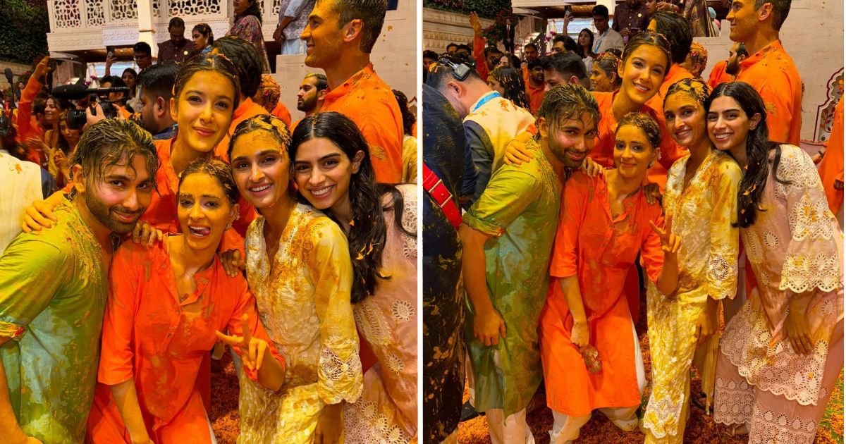 Anant Ambani-Radhika Merchant's Haldi: Bollywood Celebs Enjoy!