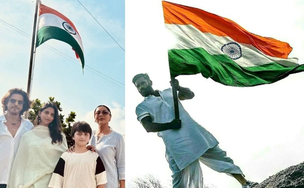 Bollywood Stars Celebrating The 78th Indian Independence Day