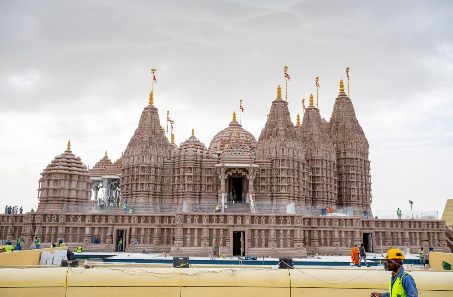 BAPS Hindu Temple in Abu Dhabi Prepares for Diwali 2024 - Social Kandura