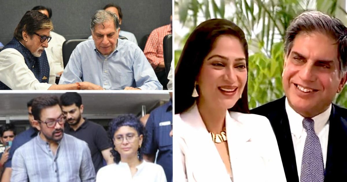 RIP Ratan Tata: Amitabh Bachchan, Simi Garewal, Aamir Khan, and Others ...