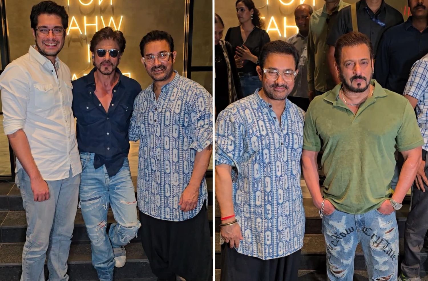 WATCH: Aamir Khan Reunites With SRK & Salman Khan At Loveyapa Special ...