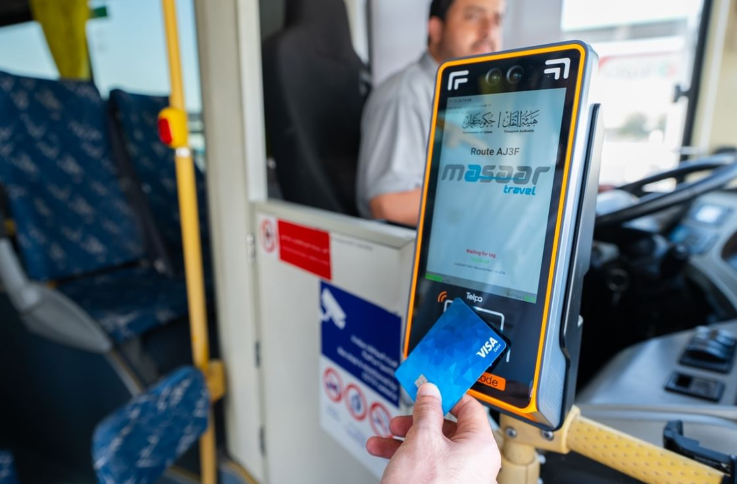 Ajman Introduces UAE’s First Contactless Bus Payment System - Social ...