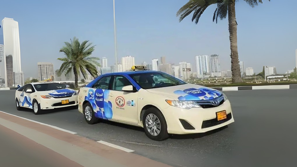 Familiar Dubai Taxi Colour Gets a Bold Makeover - Social Kandura