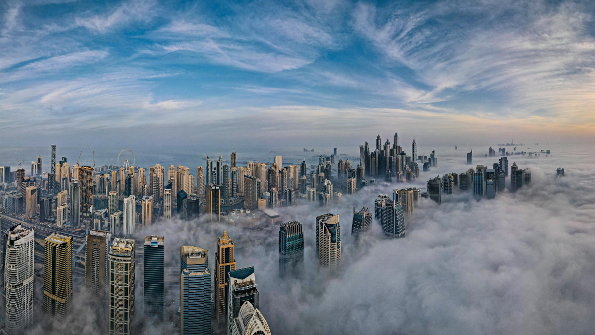 Weather update: Dubai Sees Its First Winter Rain - Social Kandura
