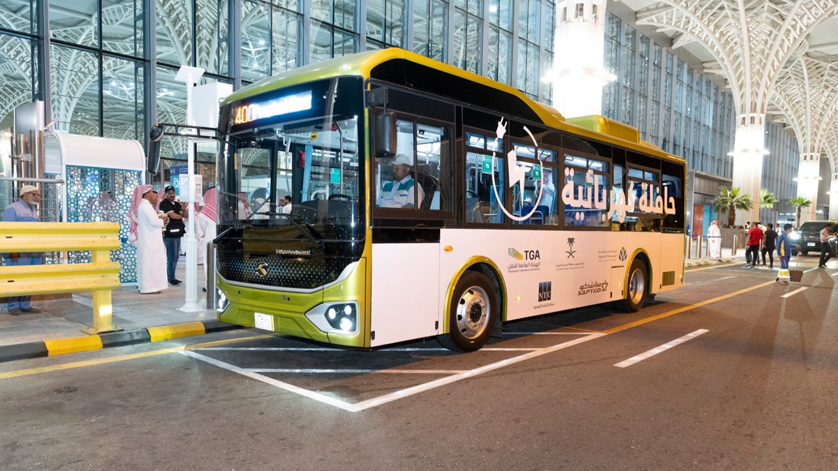 Mecca Rolls Out Its First Electric Bus Network Ahead of Hajj 2026 ...