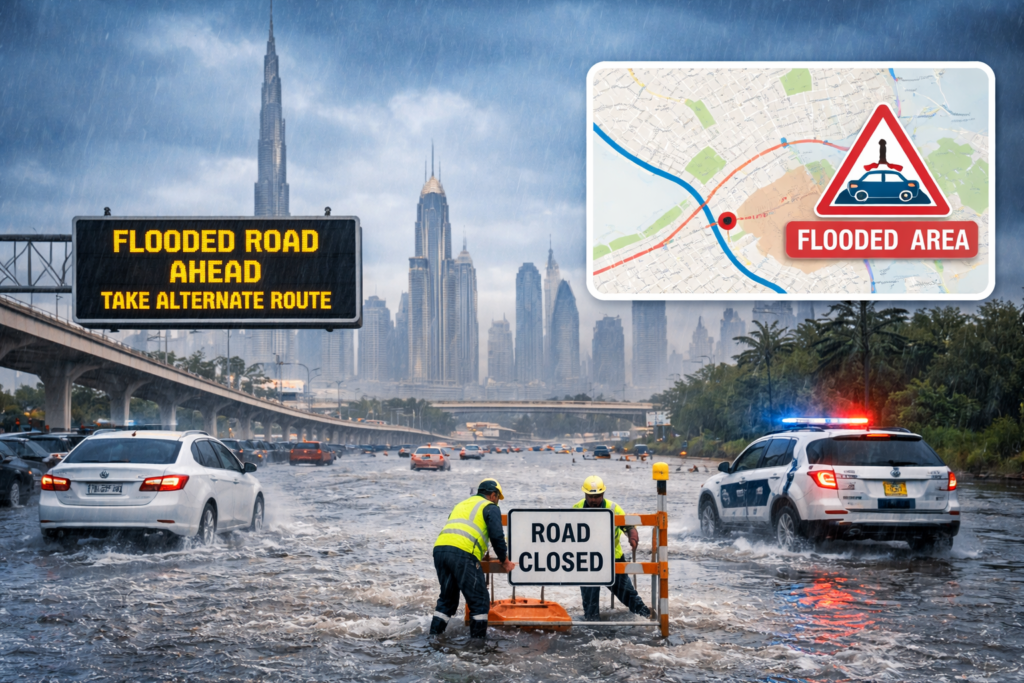 Dubai RTA Launches Smart Real-Time Flood Alert System to Boost Road ...